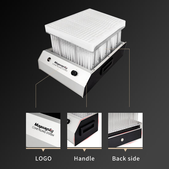 Maywaysky 340pcs Pre-roll Cone Machine 109mm King Size Cone Filling Ma ...